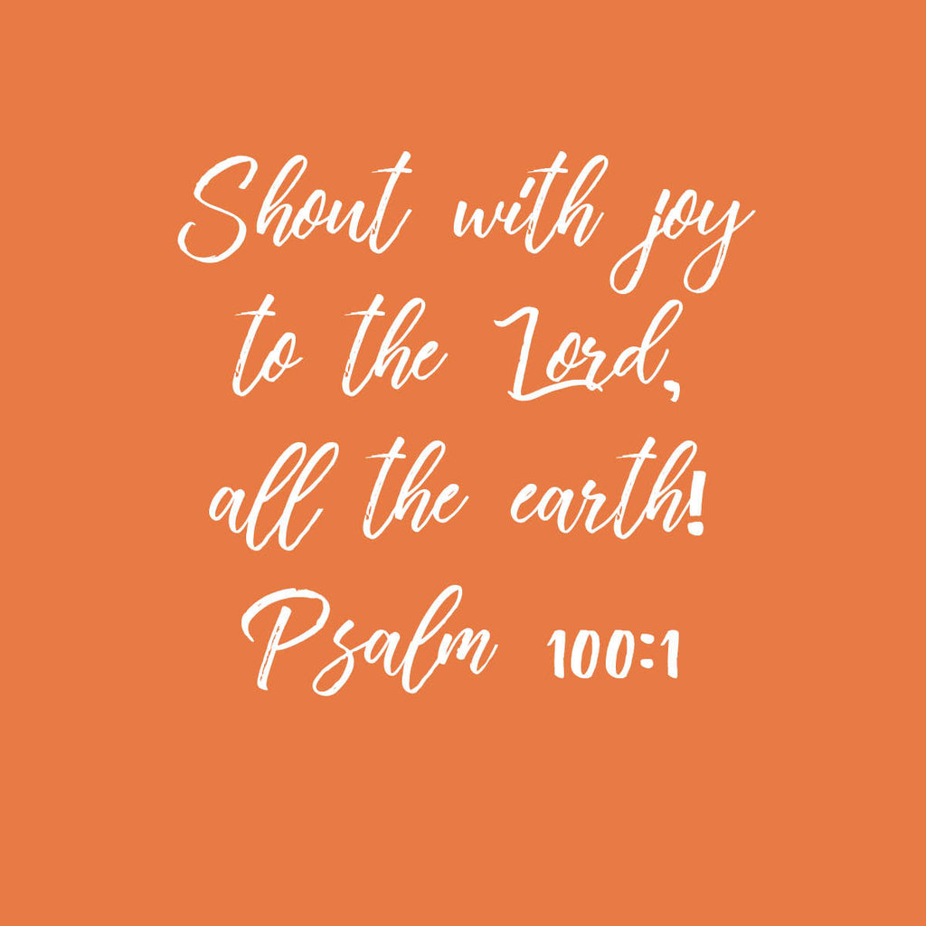 Early Years Memorization Term 1 Psalm 100 Card Set – A Modern Charlotte ...