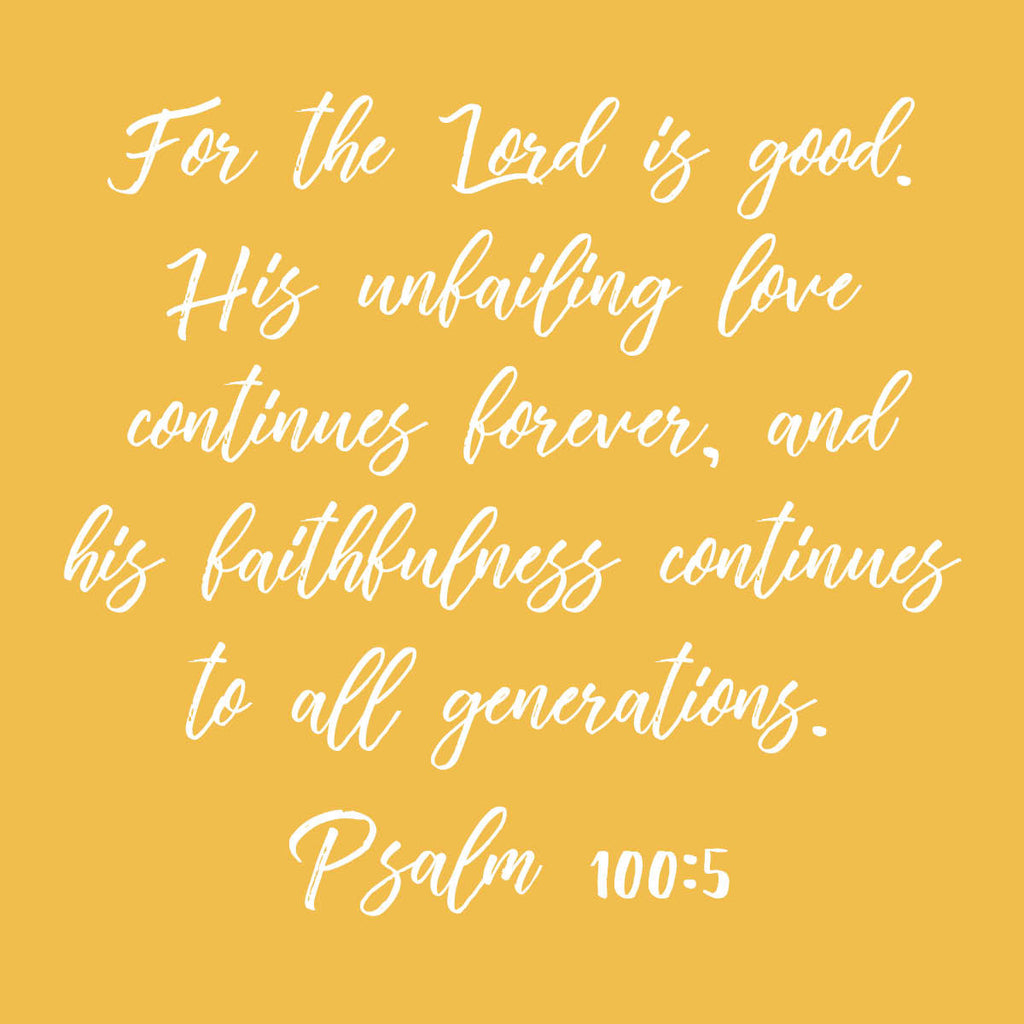 Early Years Memorization Term 1 Psalm 100 Card Set – A Modern Charlotte ...